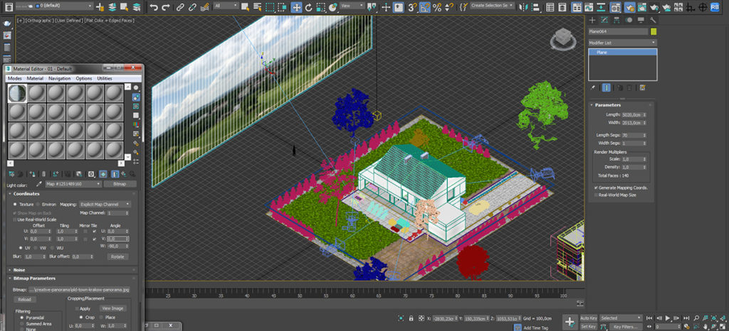How to use photos as an environment map in 3dmax using vray light ...